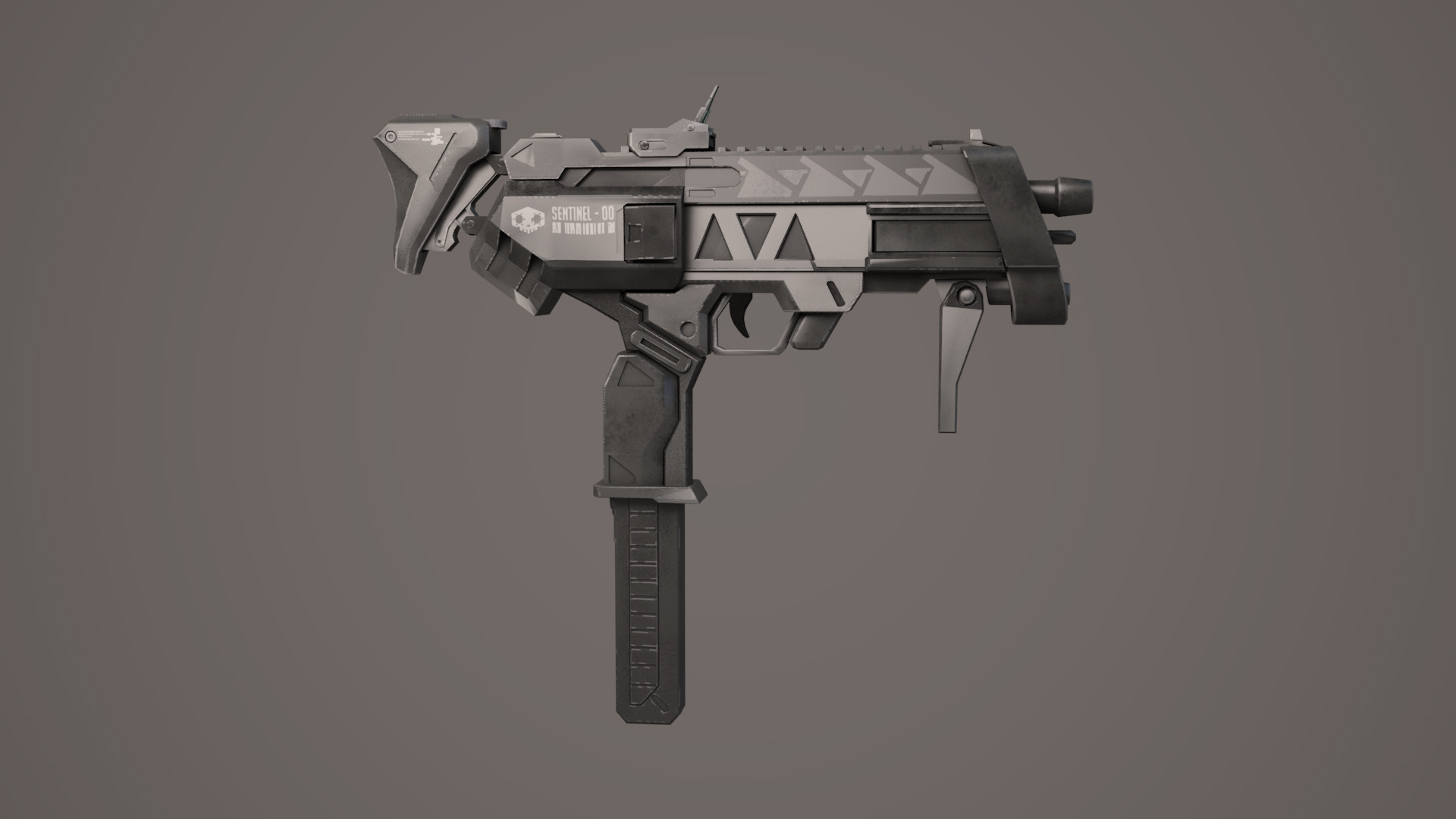 ArtStation - sentinel gun