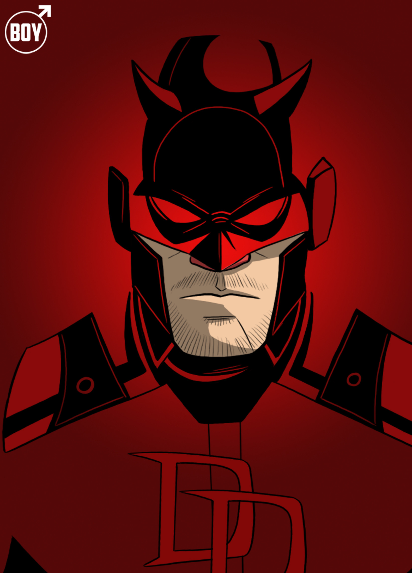 ArtStation - Defenders Daredevil