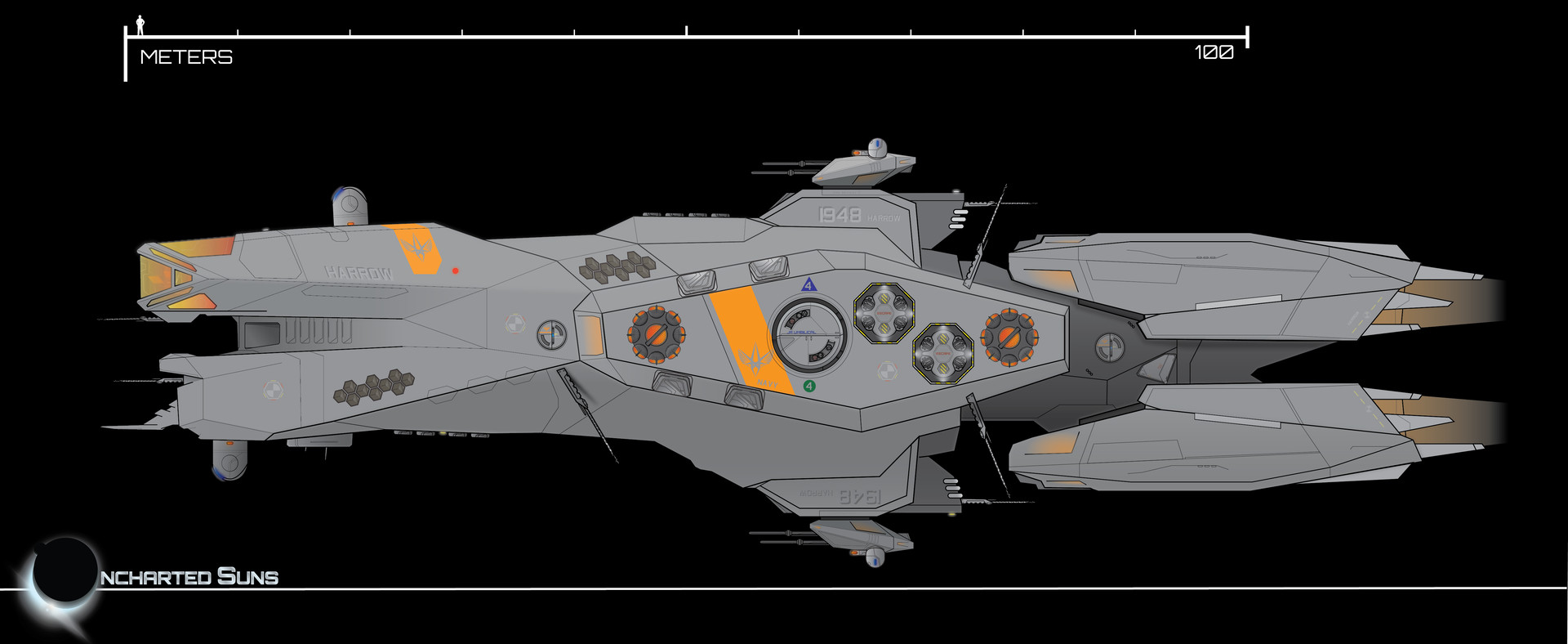 ArtStation - The Chronicles of Man - Threshold Navy Ships