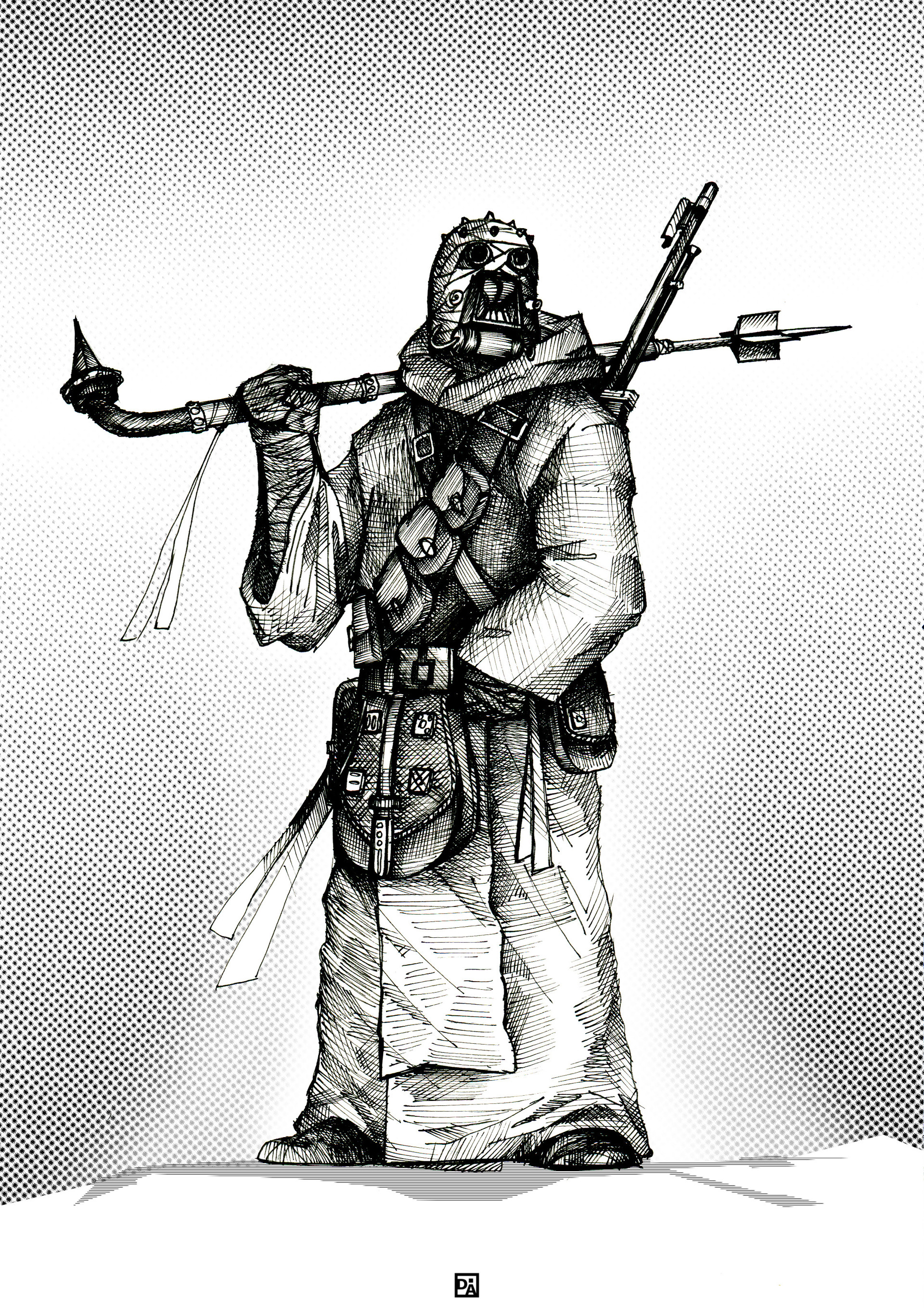 ArtStation - Tuskan Raider, who doesn`t give a f#@k