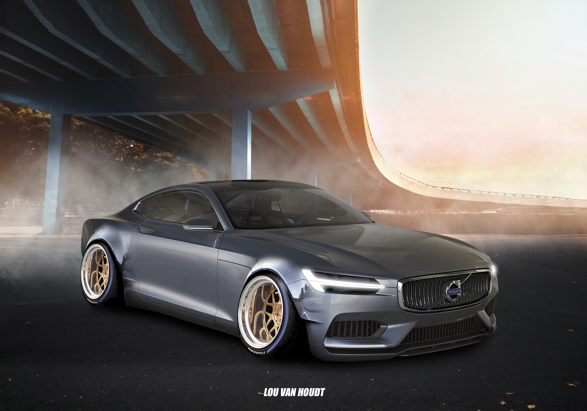 ArtStation - Volvo Polestar 1 widebody