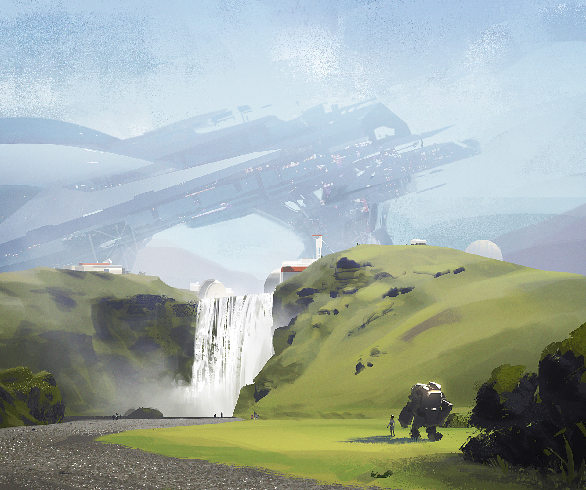 ArtStation - Landscape Study