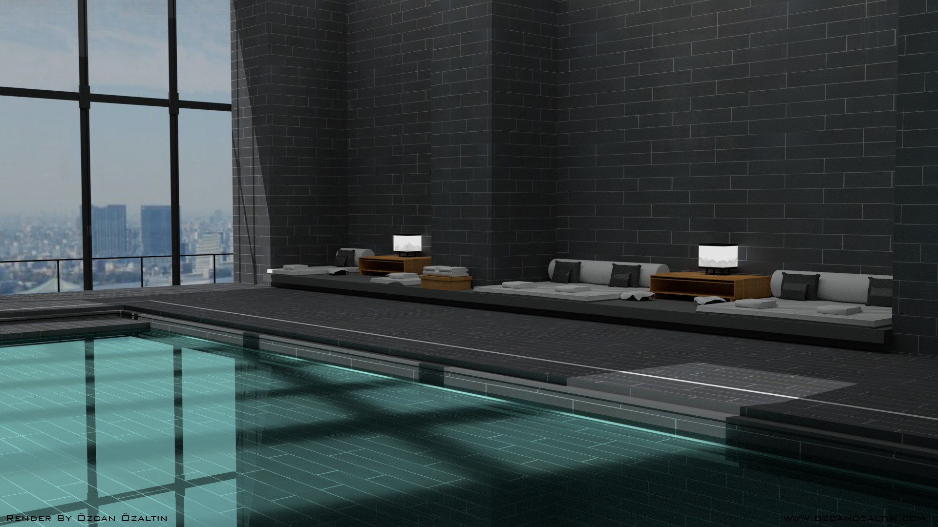 ArtStation - Pool Room X