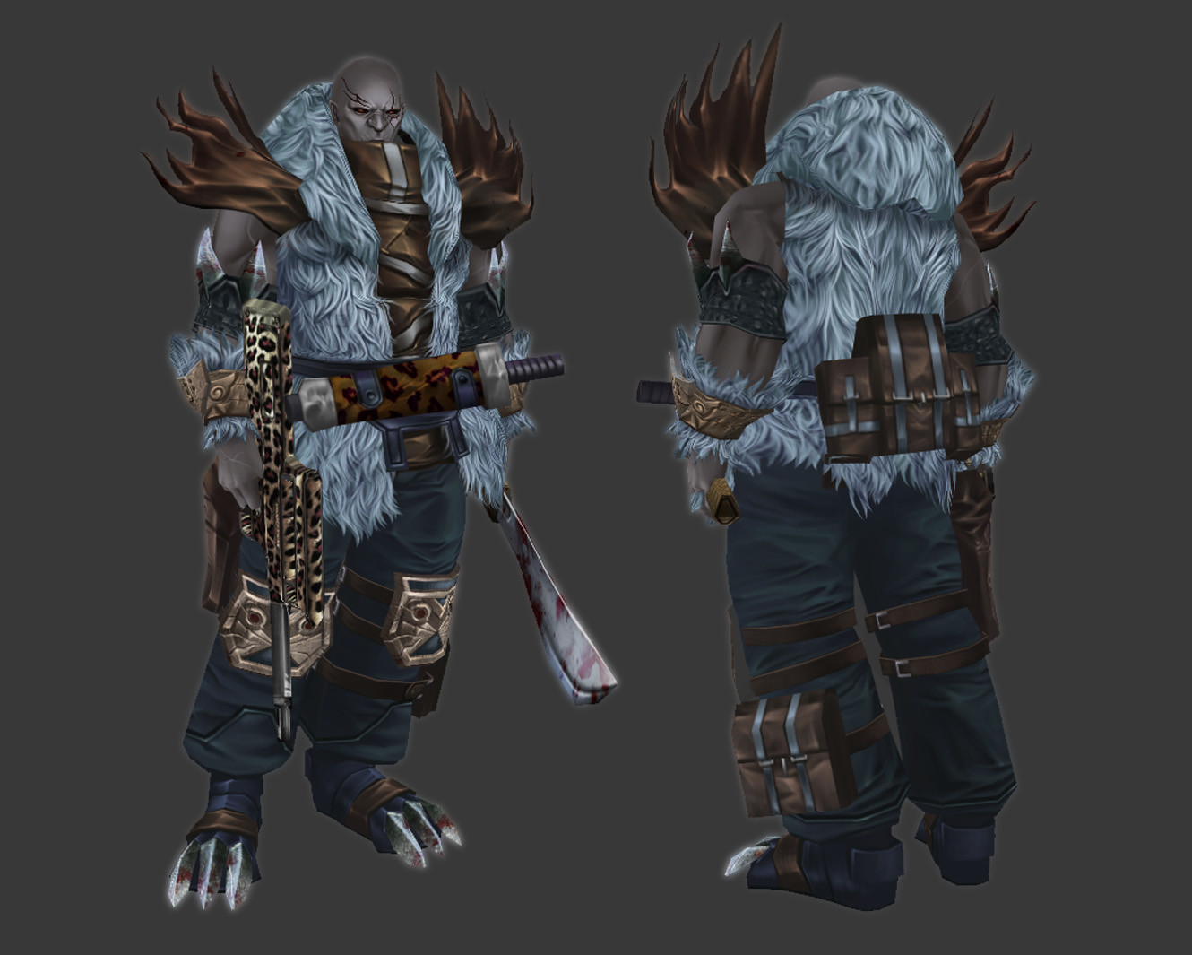 ArtStation - Human Hunter Monster