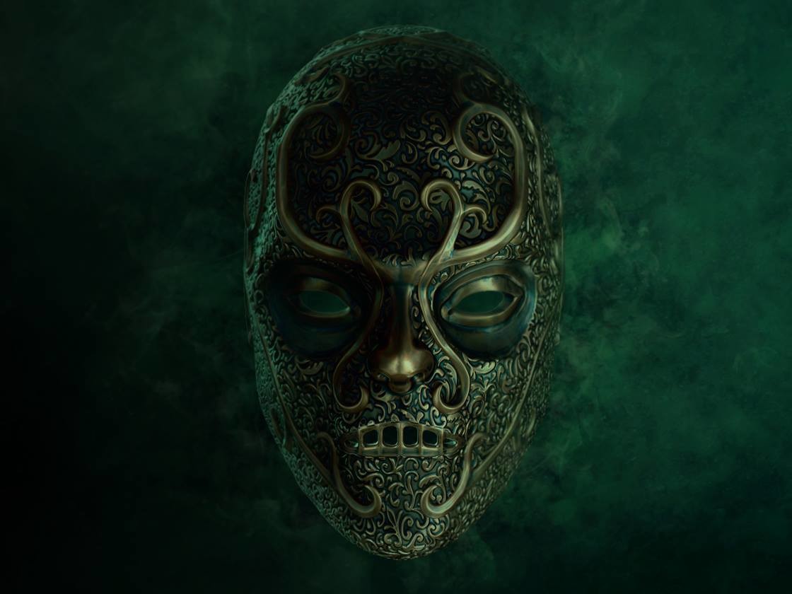 maxime marier - Custom death eater mask concept for cosplay