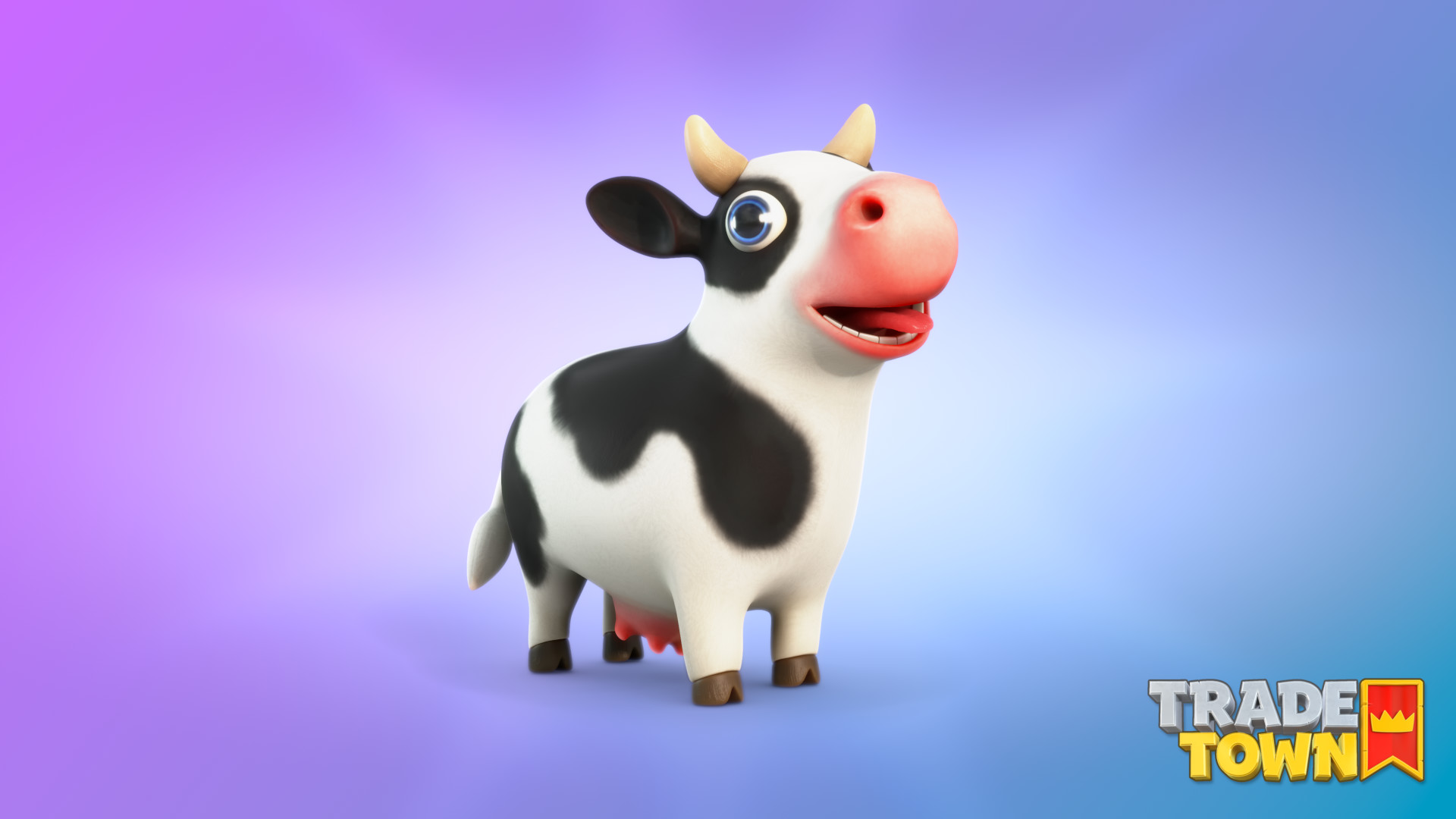 ArtStation - Trade Town - Cow