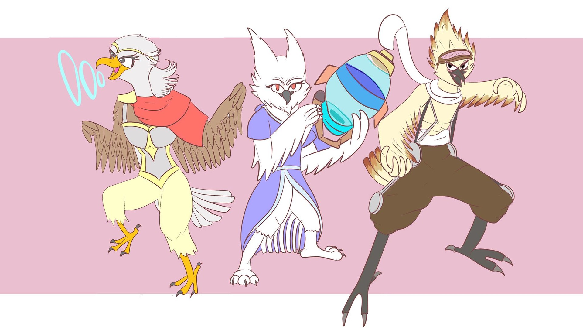 ArtStation - All characters together