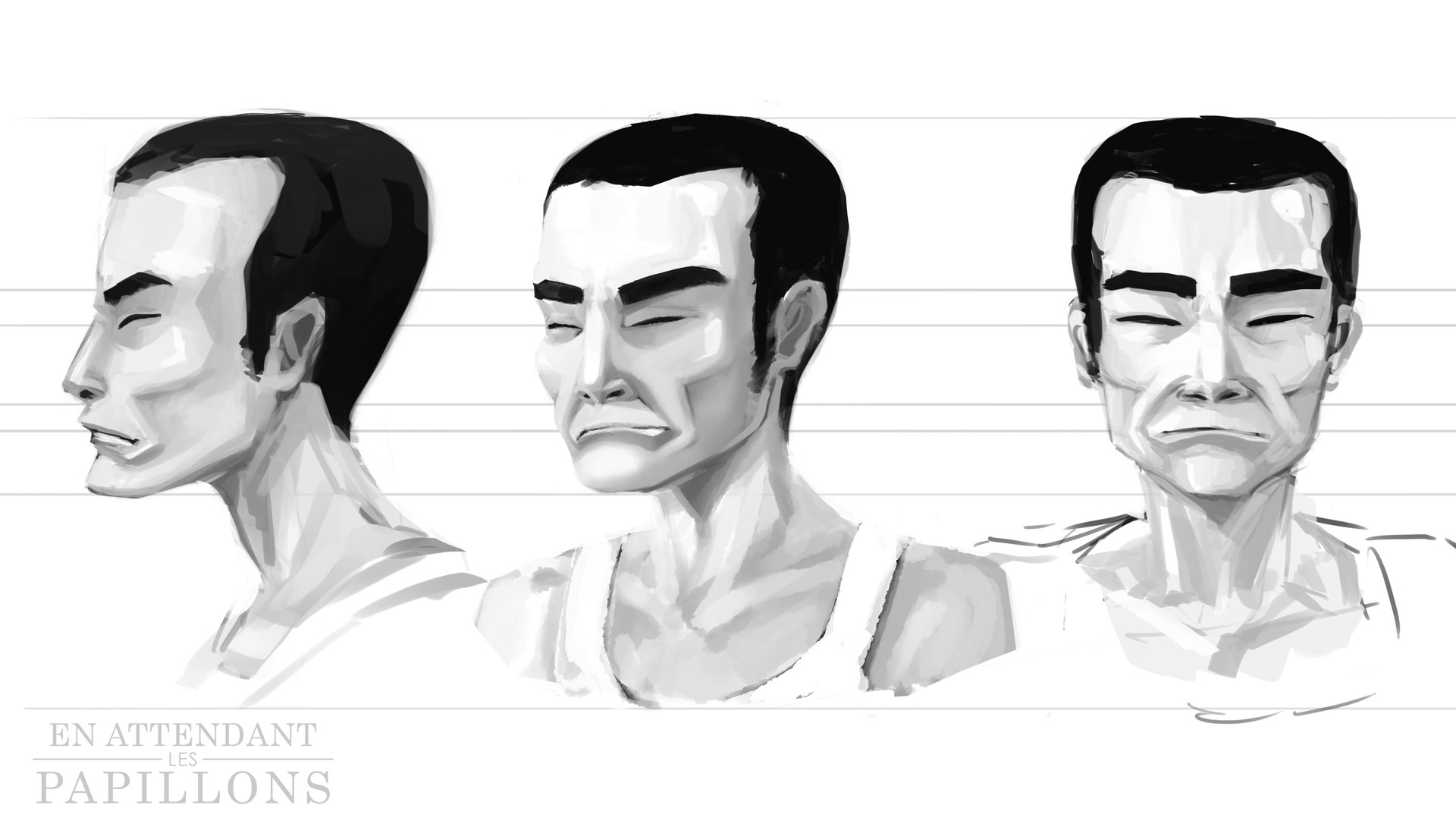 ArtStation - Character design man #2