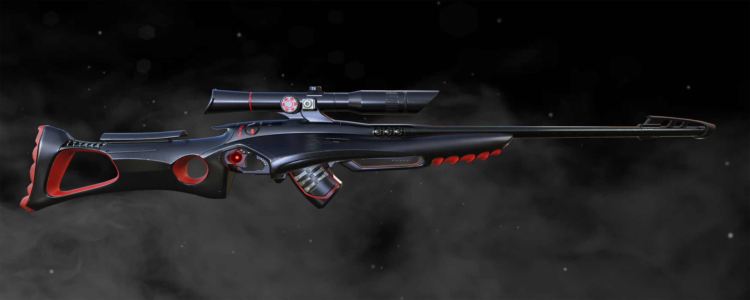 Brandon Hall - Alien Sniper Rifle