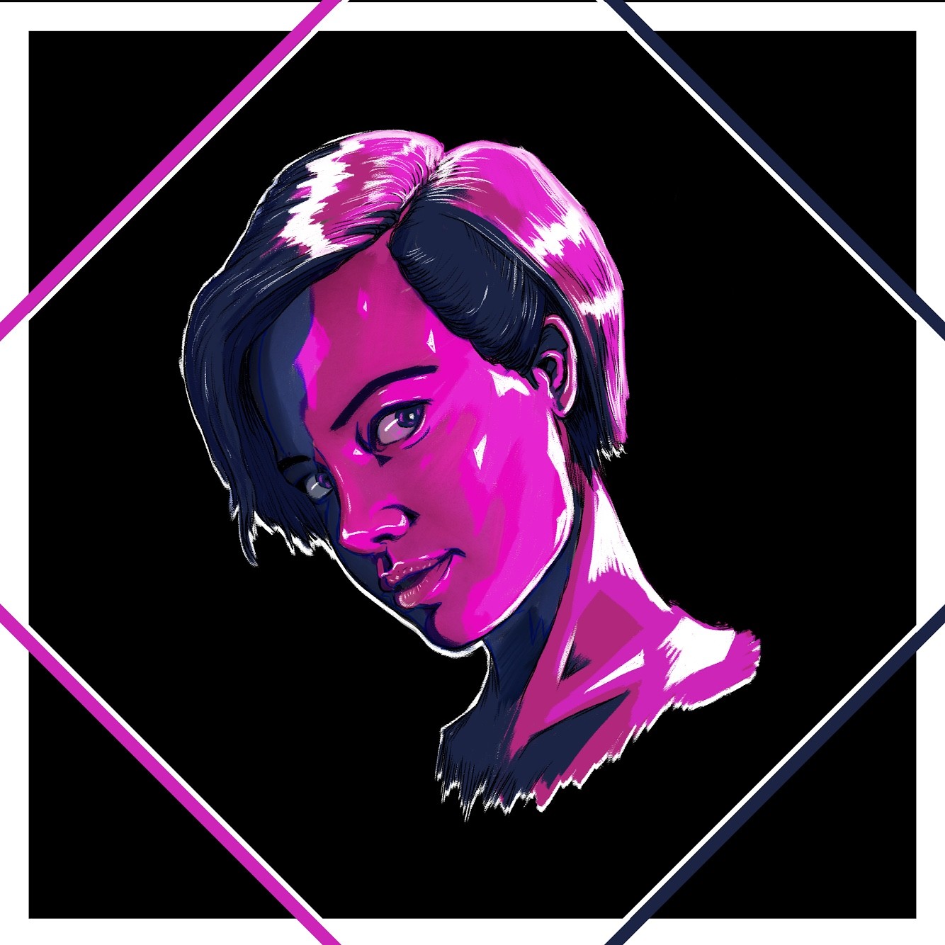 ArtStation - Portrait Album Cover