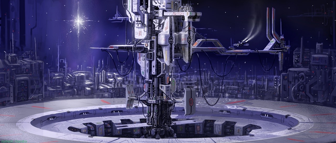 ArtStation - space station