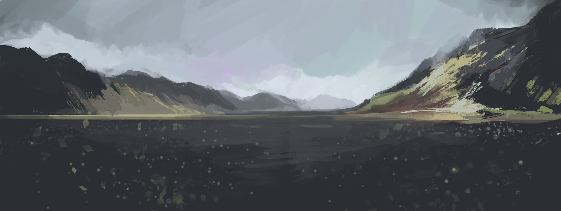 ArtStation - Landscape study