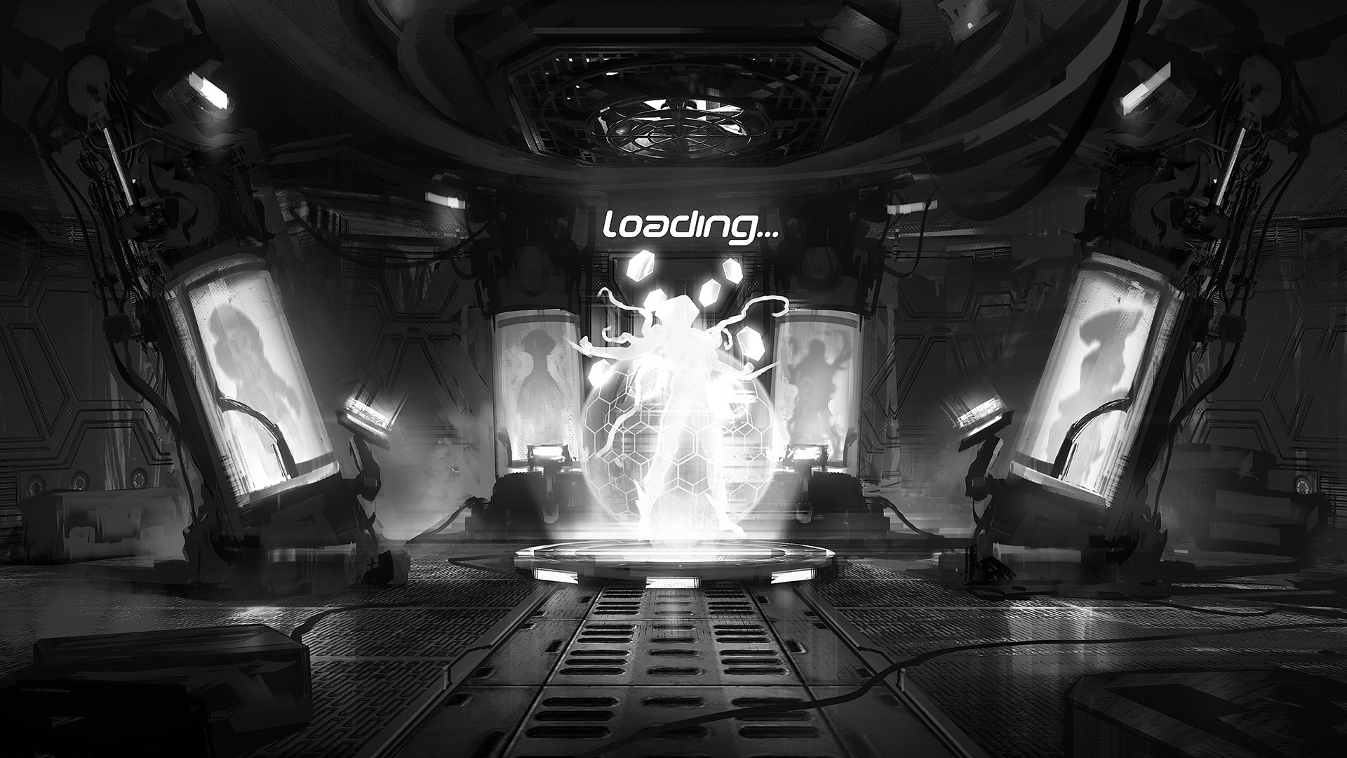 Sergey Zabelin - Laboratory. Concept art.