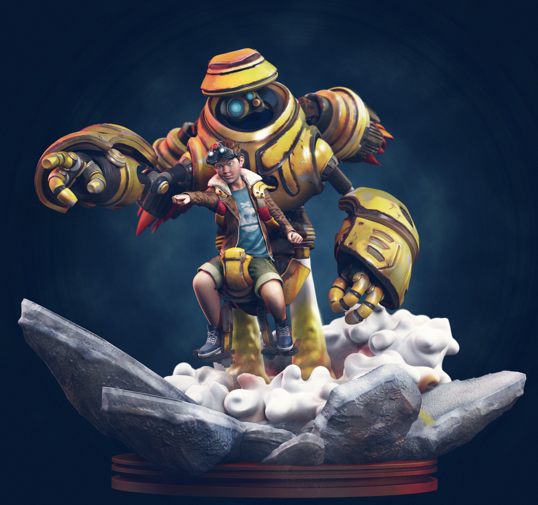 ArtStation - Mecha Kid