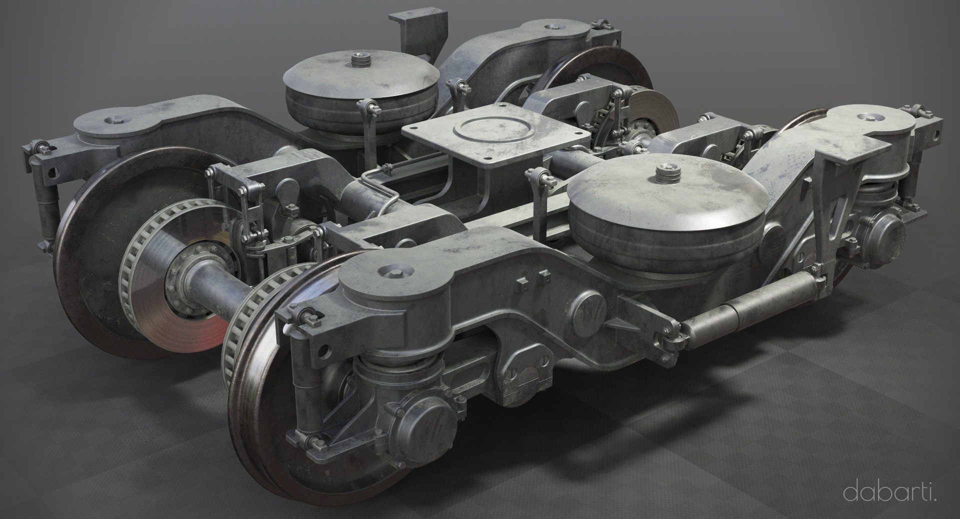 ArtStation - Train Bogie