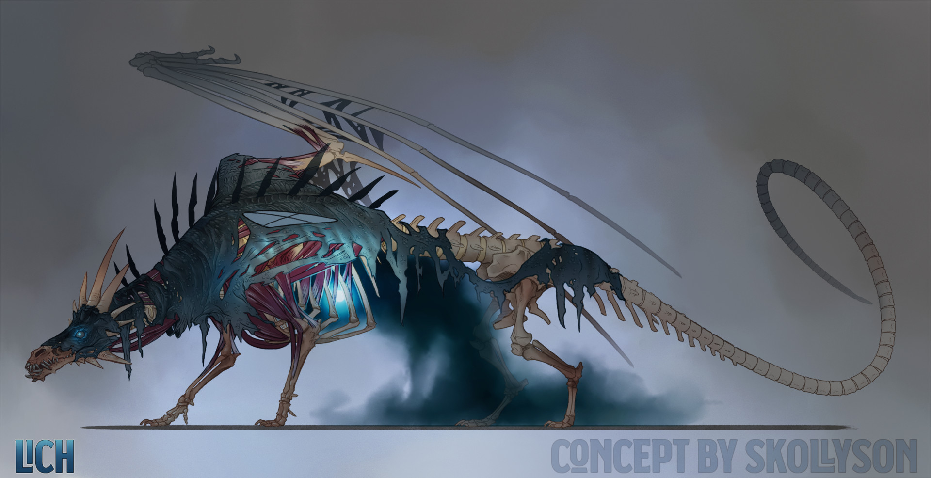 ArtStation - Lich: Dragon Design