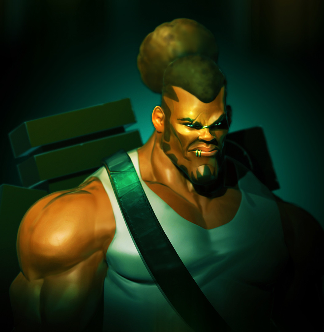 ArtStation - Afro Puff