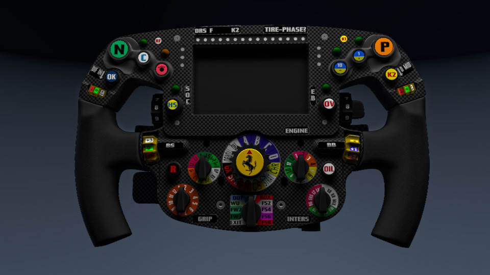 Damola Thompson - Ferrari F1 Steering wheel