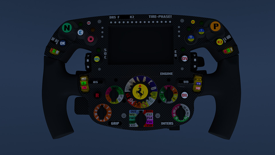 Damola Thompson - Ferrari F1 Steering wheel