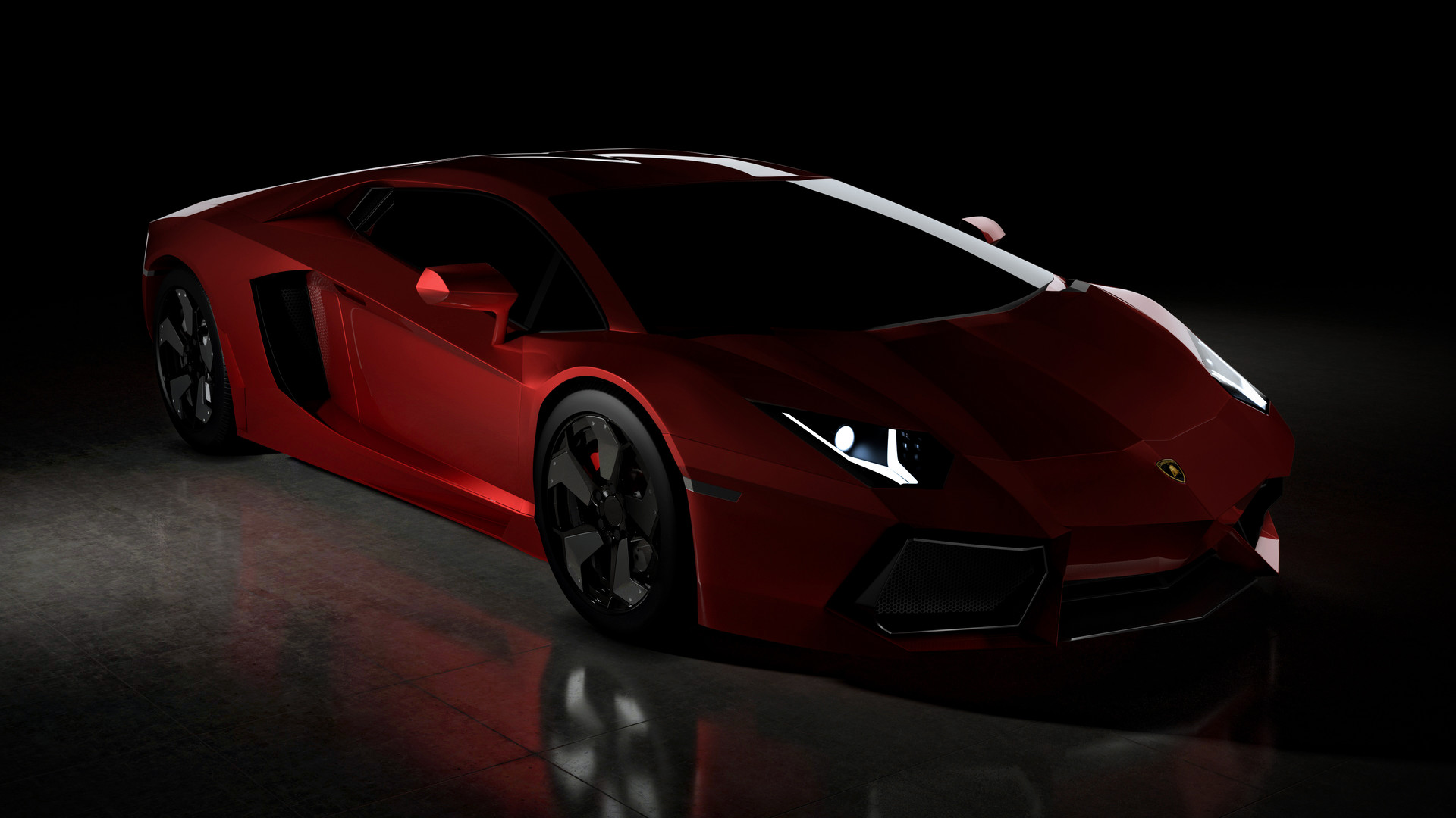 ArtStation - WIP Lamborghini Aventador