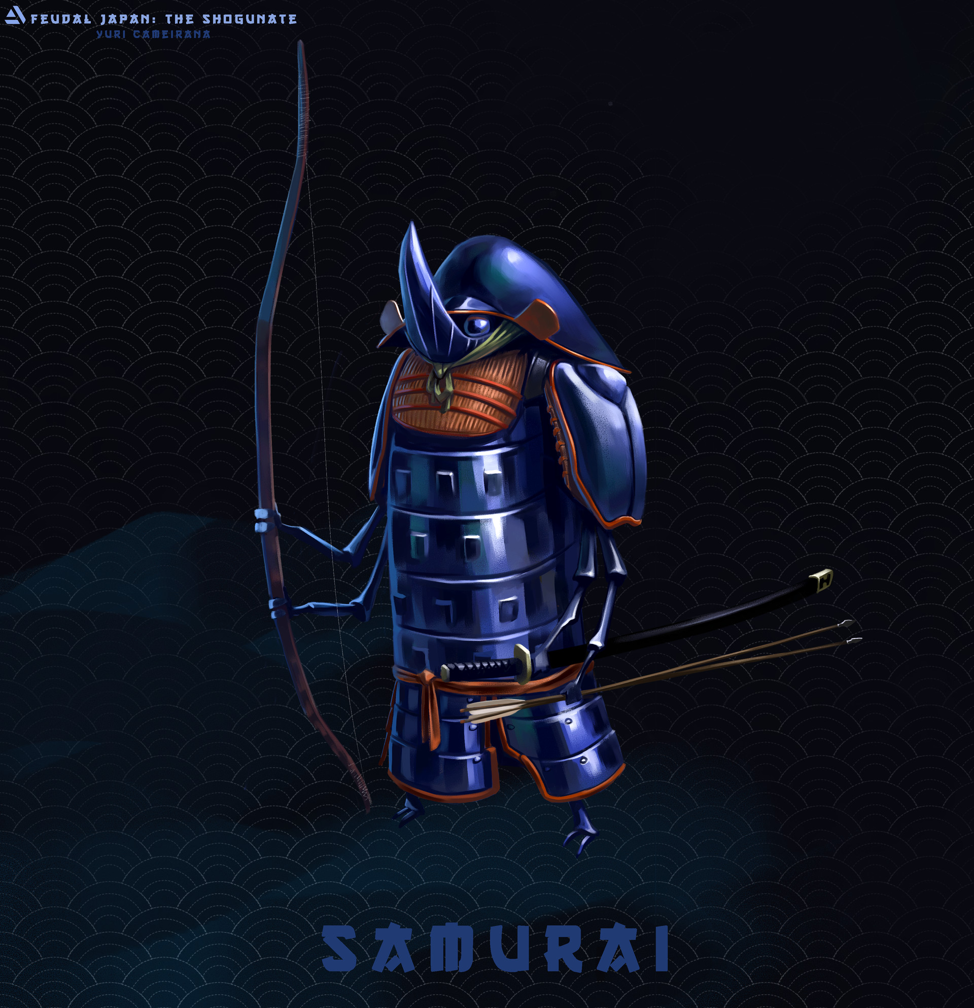 Yuri Cameirana - Feudal Japan: The Shogunate ArtStation Challenge