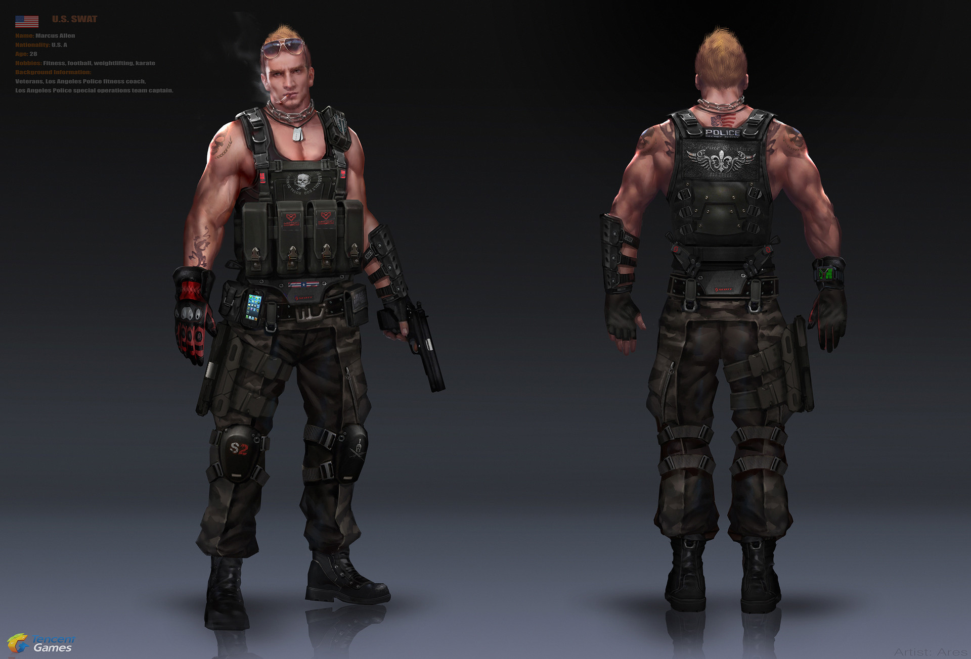 ΛRΞS - Marcus Allen concept art 【 贰零壹肆