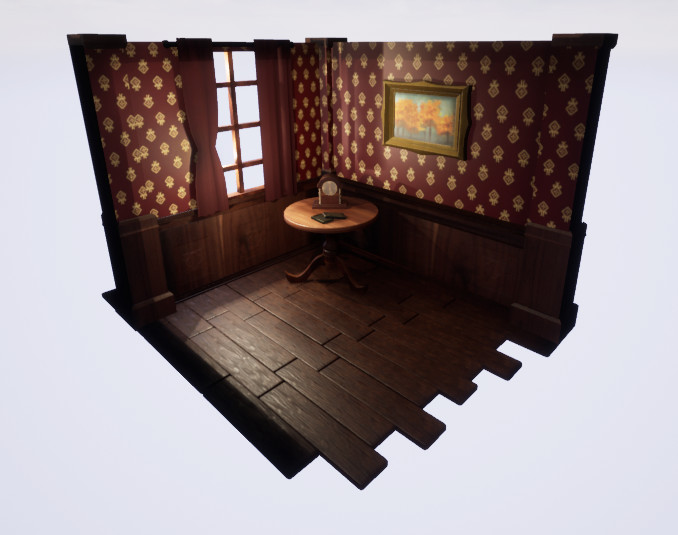 ArtStation - Victorian Corner Scene