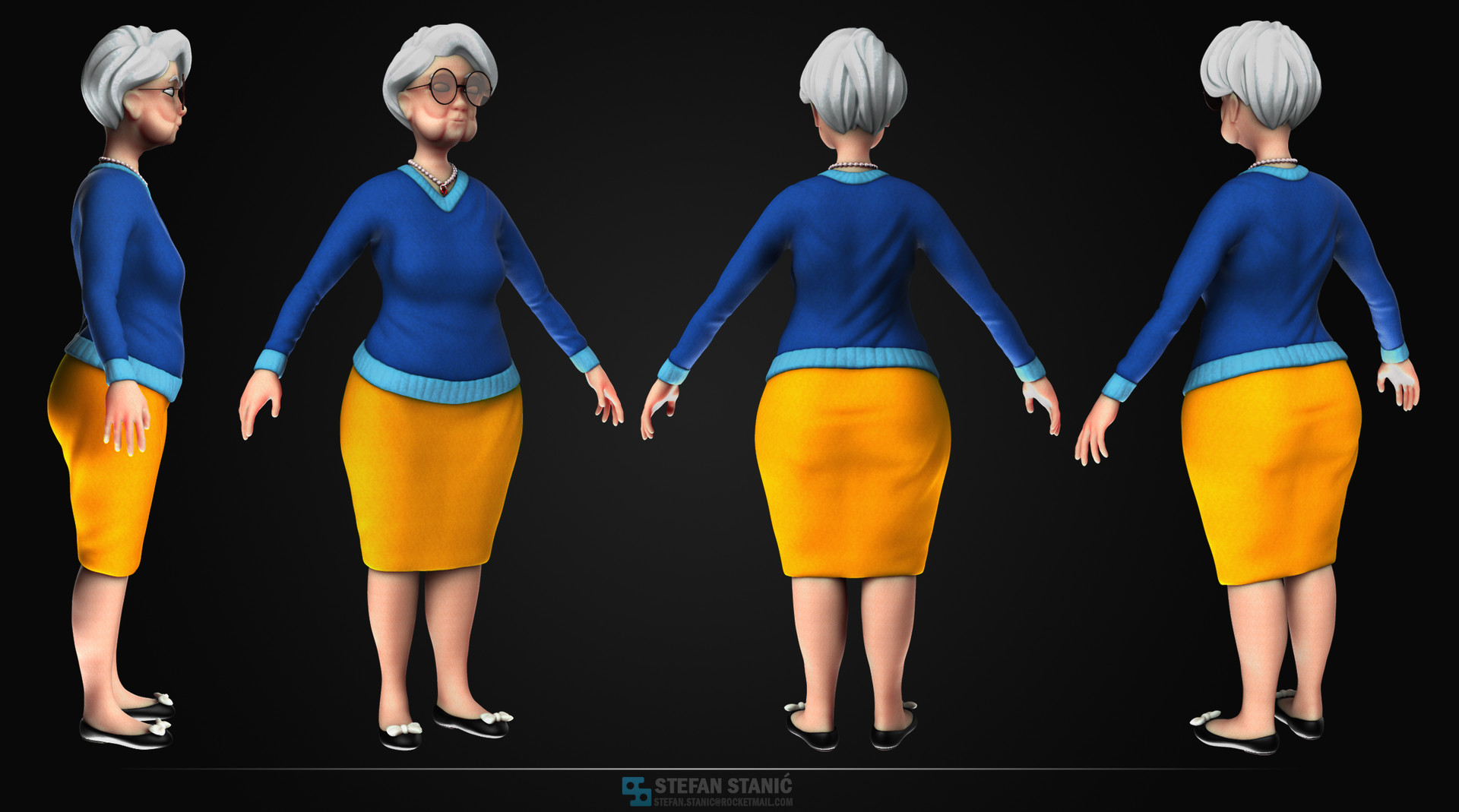 Stefan Stanic - Characters for Final Graduation Project
