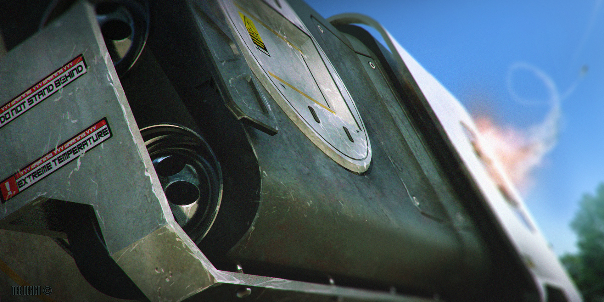 Mark Button - Missile Launcher Arm