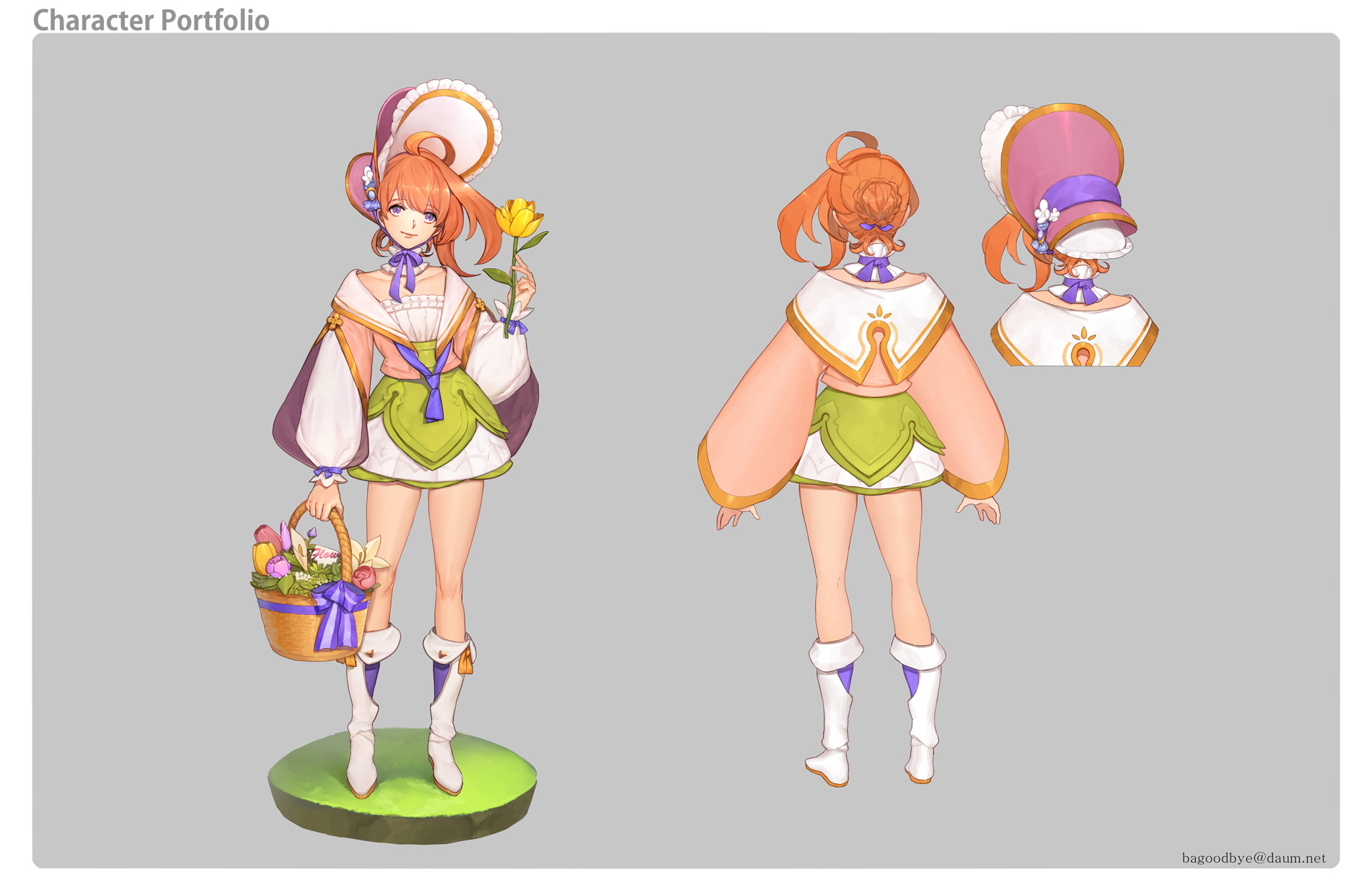 ArtStation - a flower shop_NPC