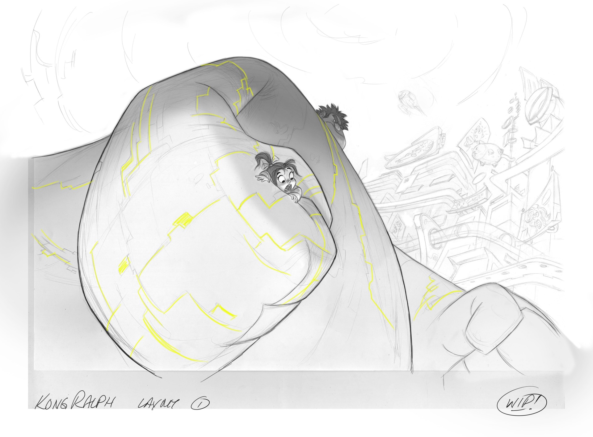 jeff merghart - Ralph Breaks The Internet: Kong Ralph/Ralphzilla ...