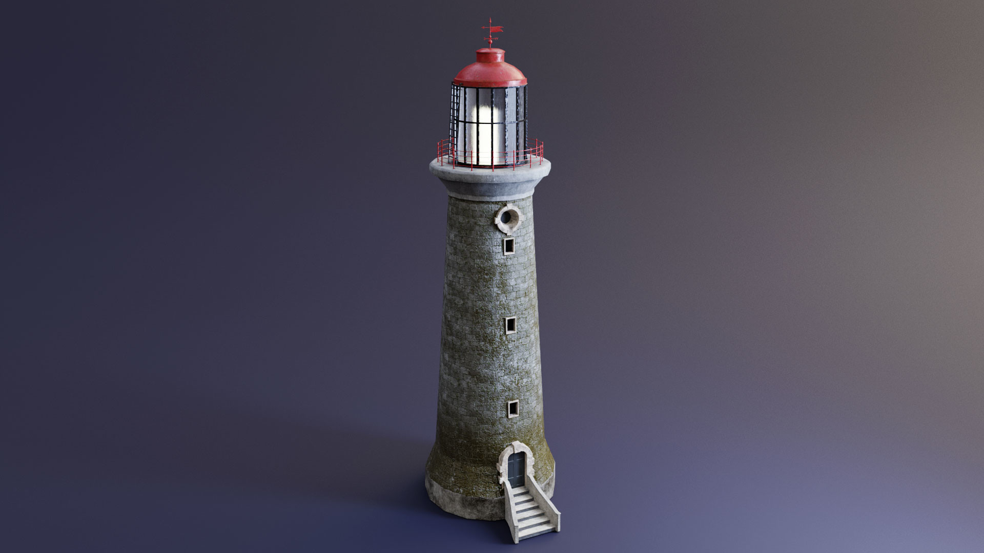 ArtStation - Lighthouse lowpoly