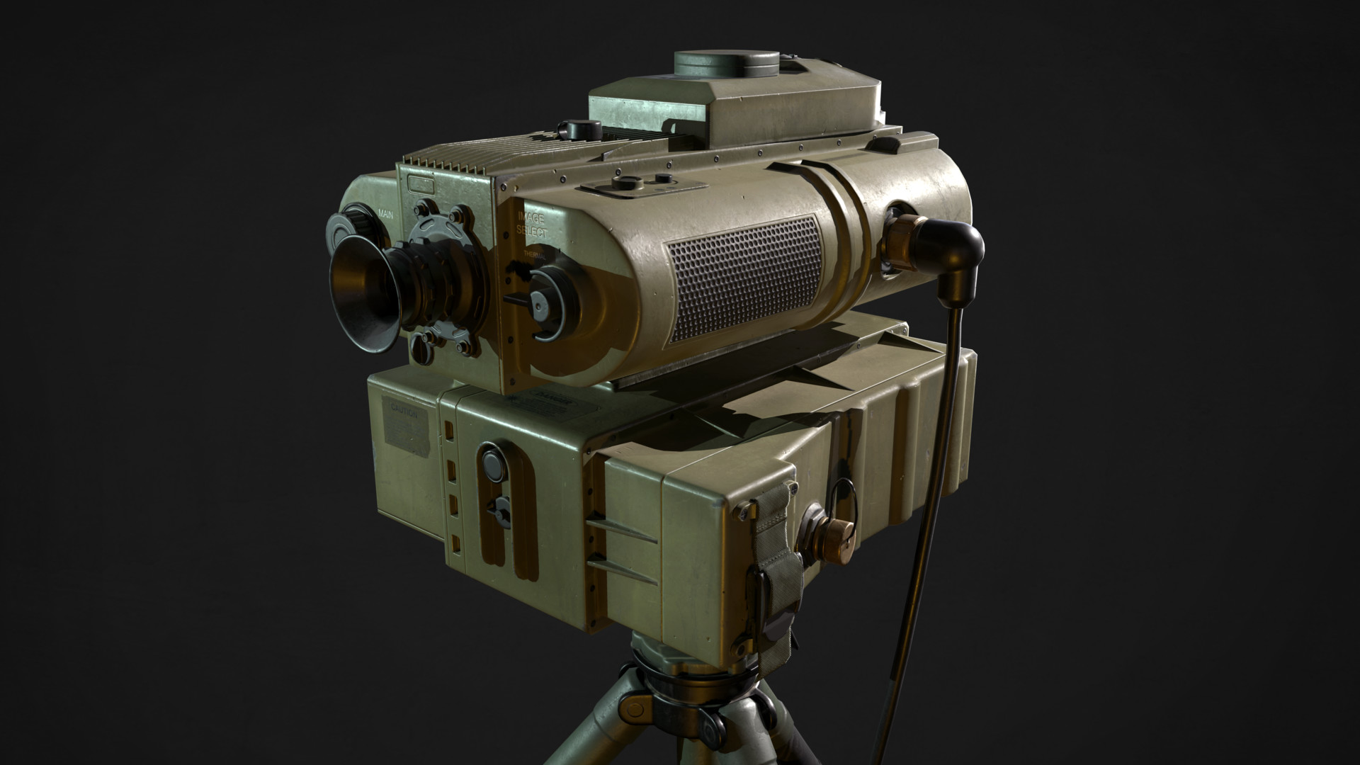 Felix van den Berg - Lightweight laser designator rangefinder (LLDR)