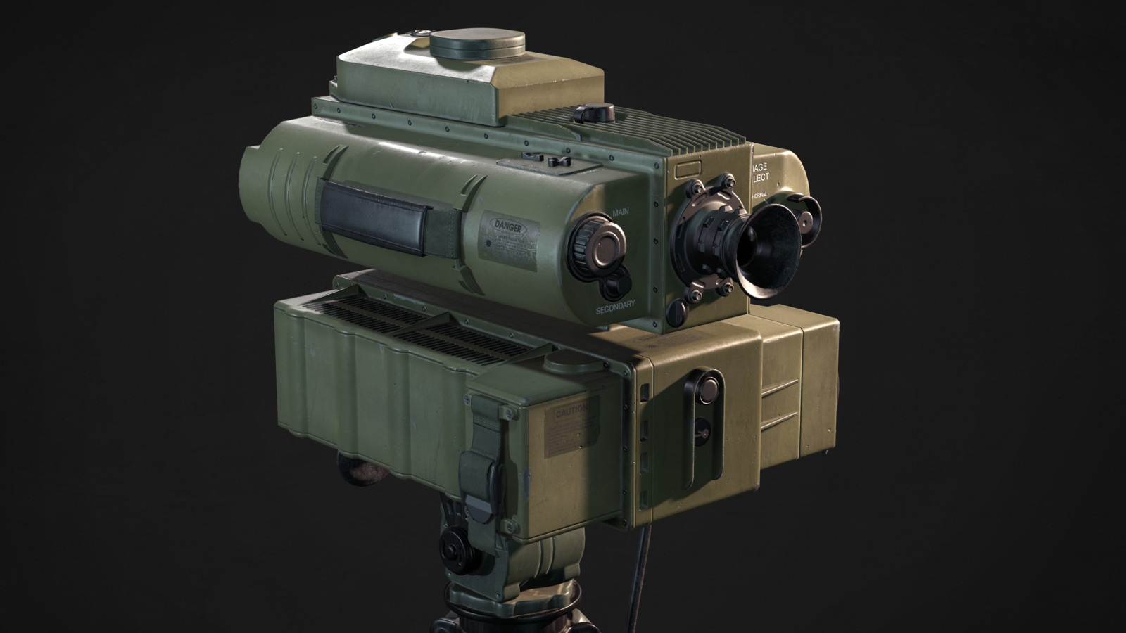 Felix van den Berg - Lightweight laser designator rangefinder (LLDR)