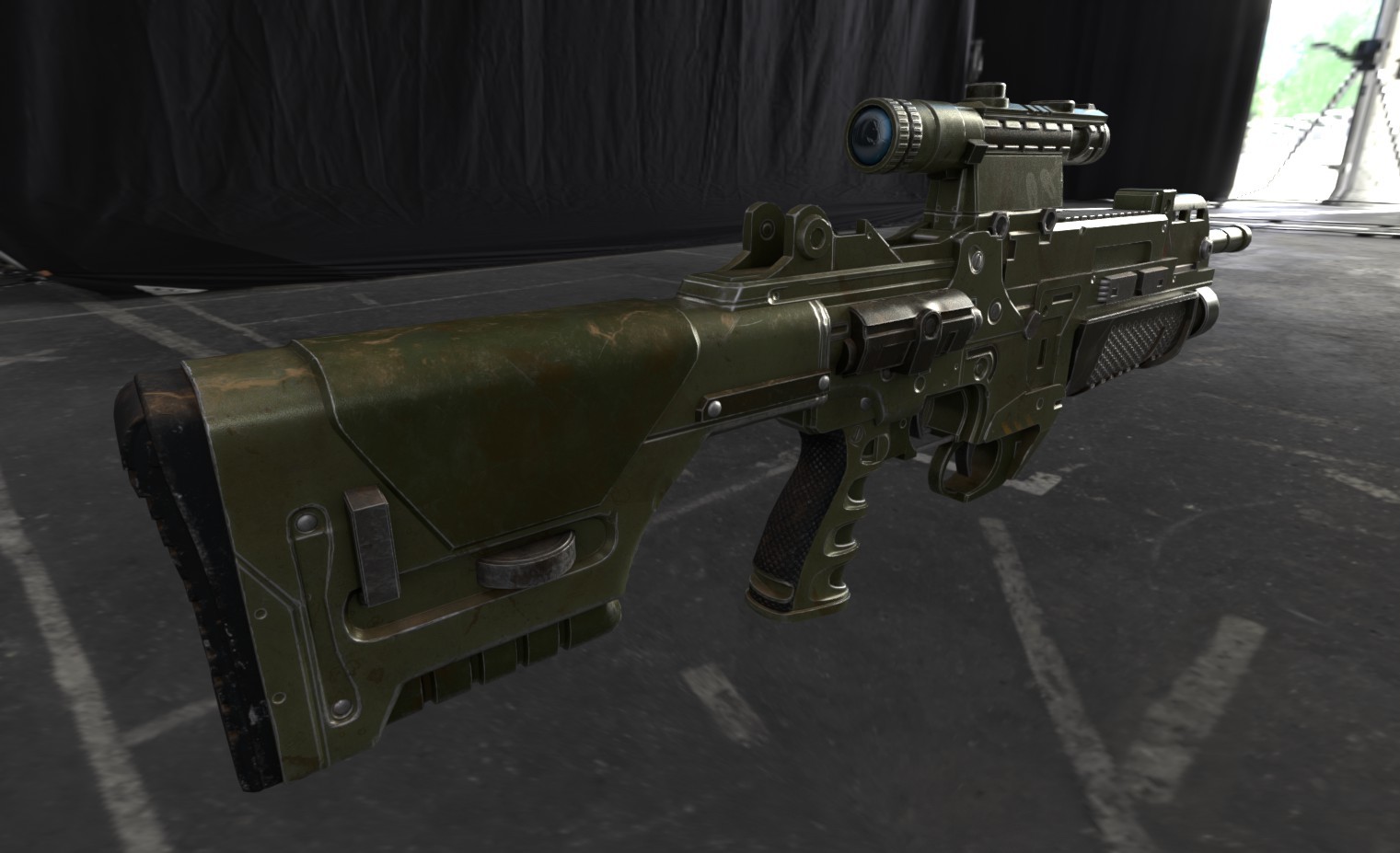 ArtStation - 3D Weapon