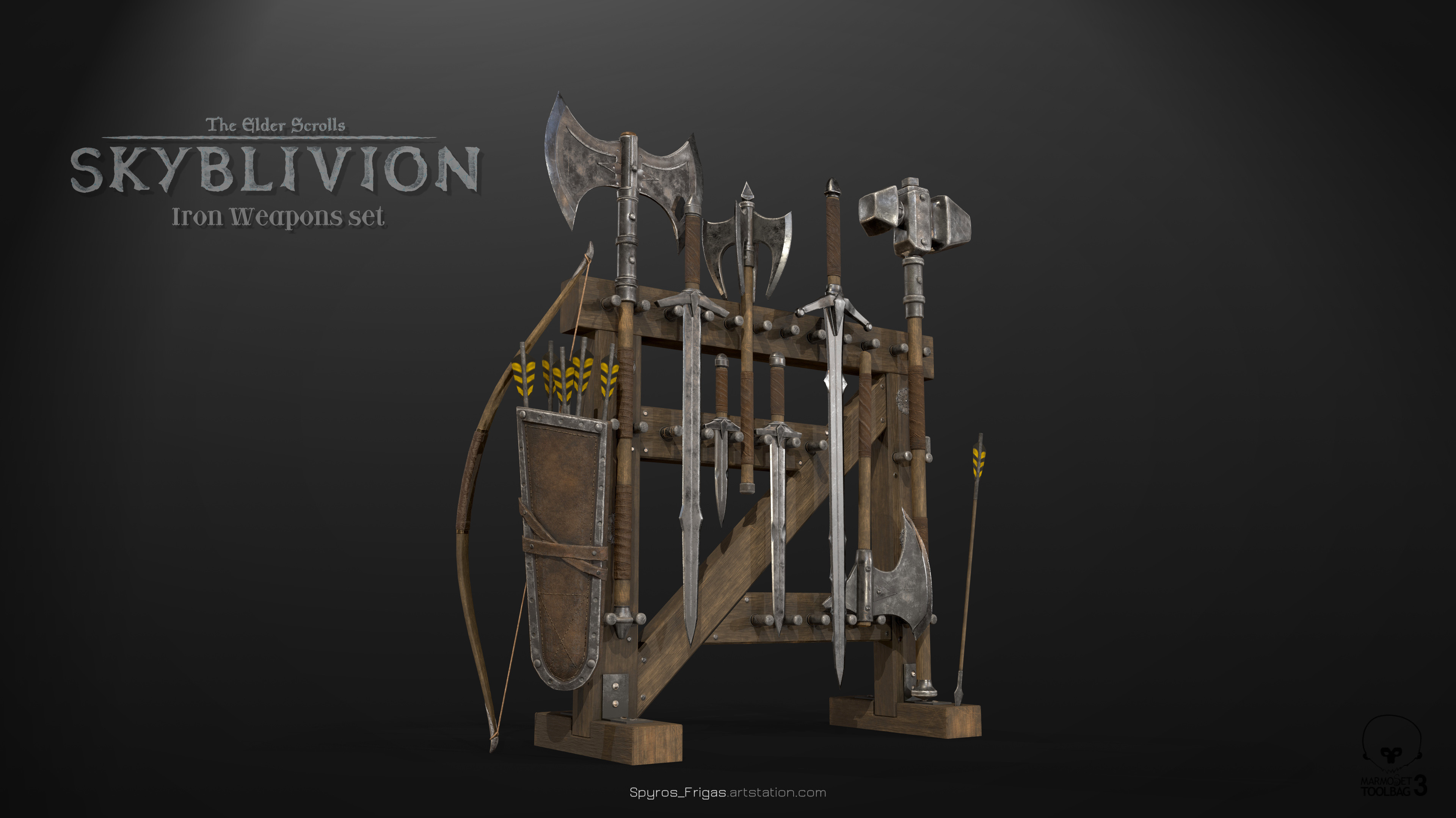 skyrim ghostblade weapon rack