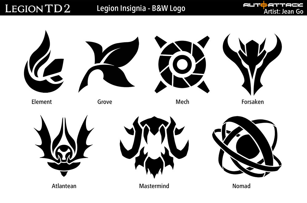 Jean Go - Legion Insignia - Legion TD 2 (Element, Grove, Mech, Forsaken ...