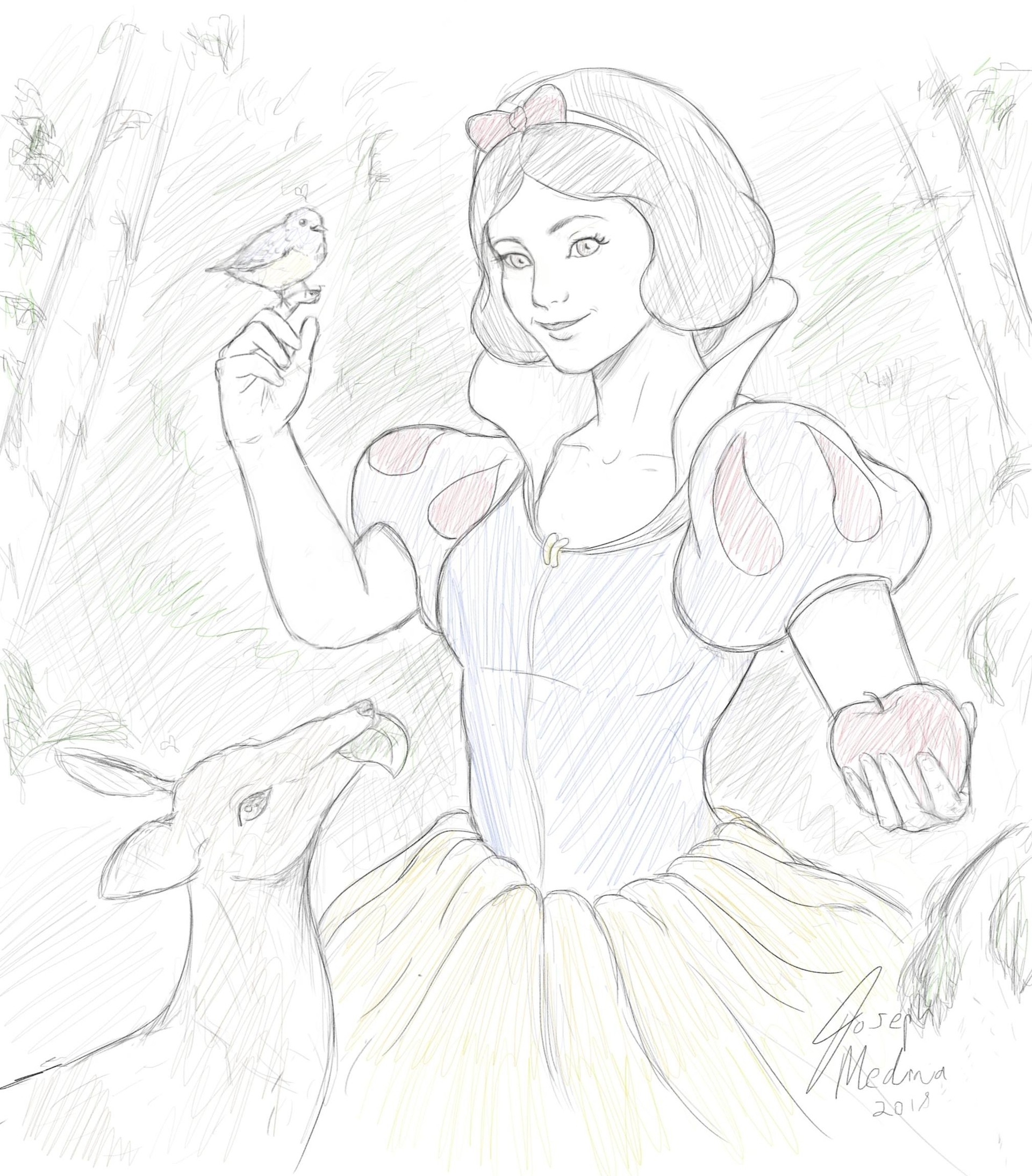 ArtStation - Snow White