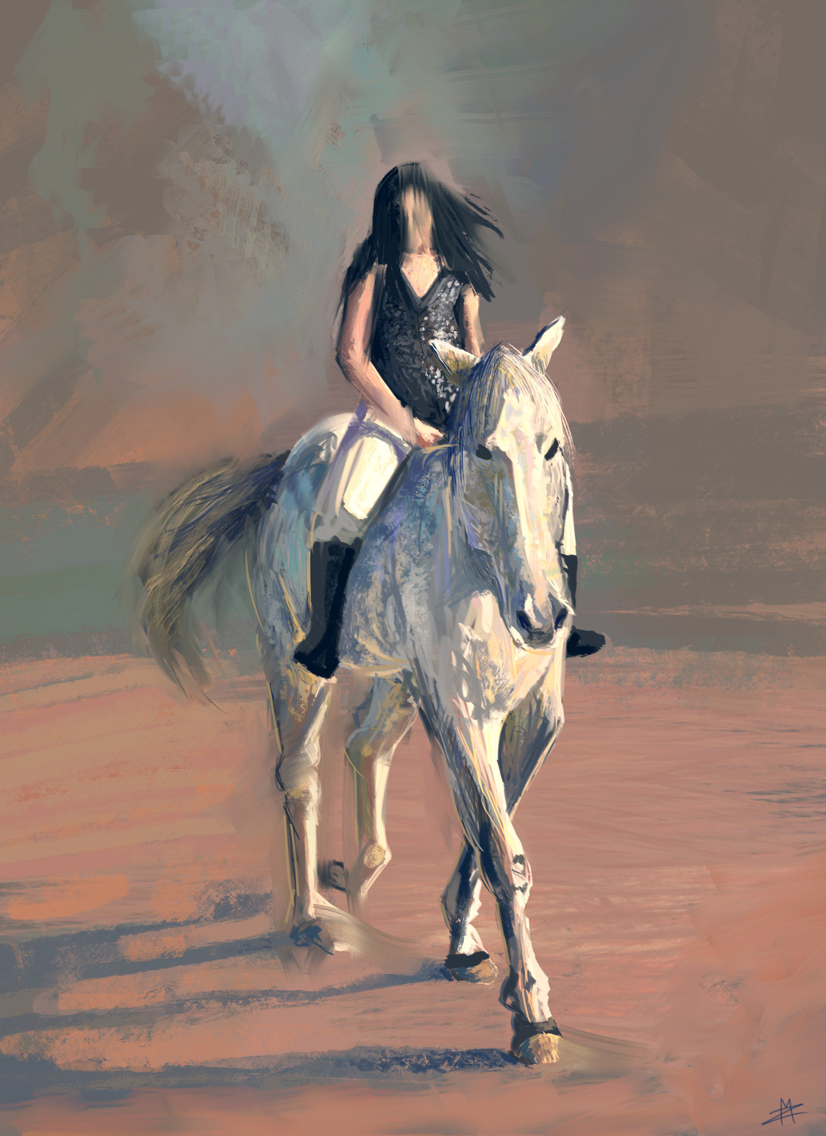 ArtStation - Wild Horse