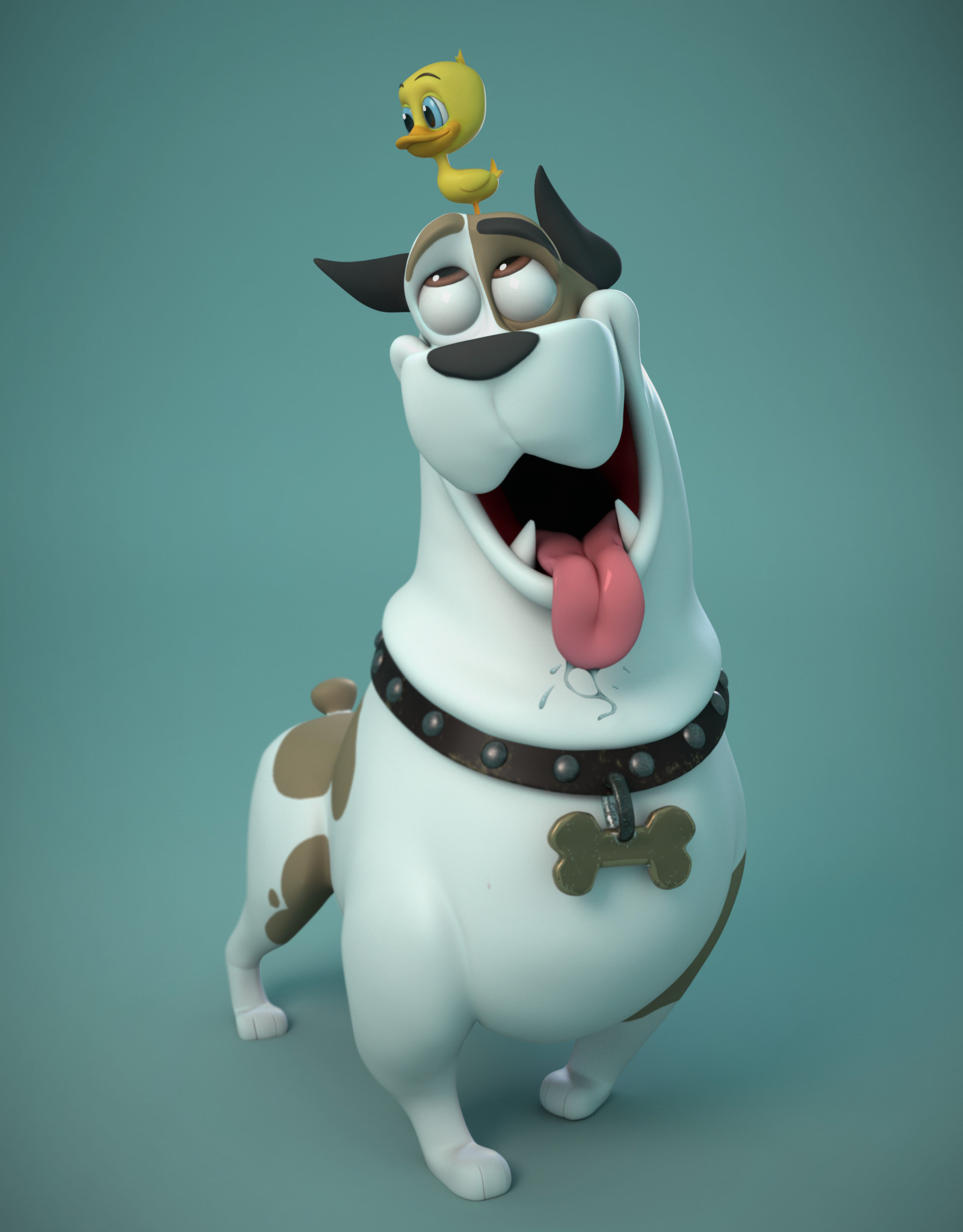 ArtStation - Happy Doggo