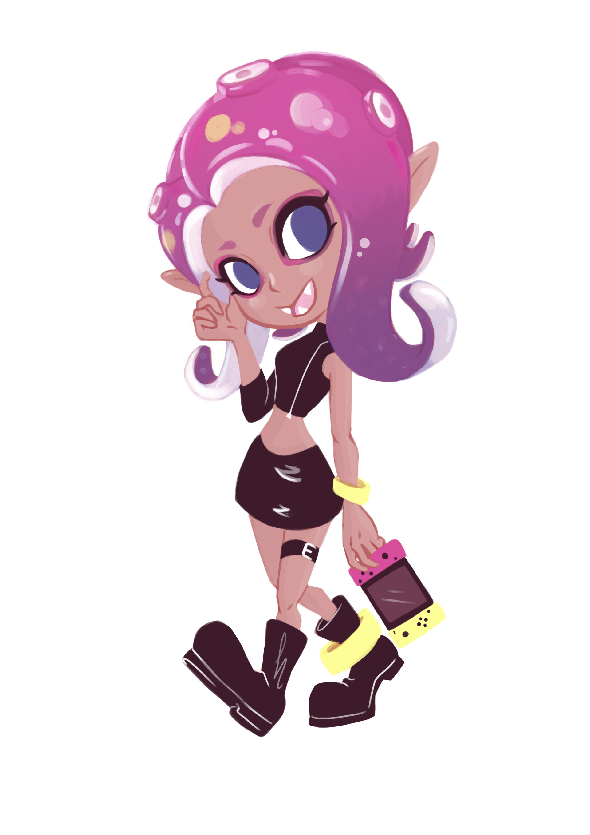ArtStation - Agent 8. Splatoon 2