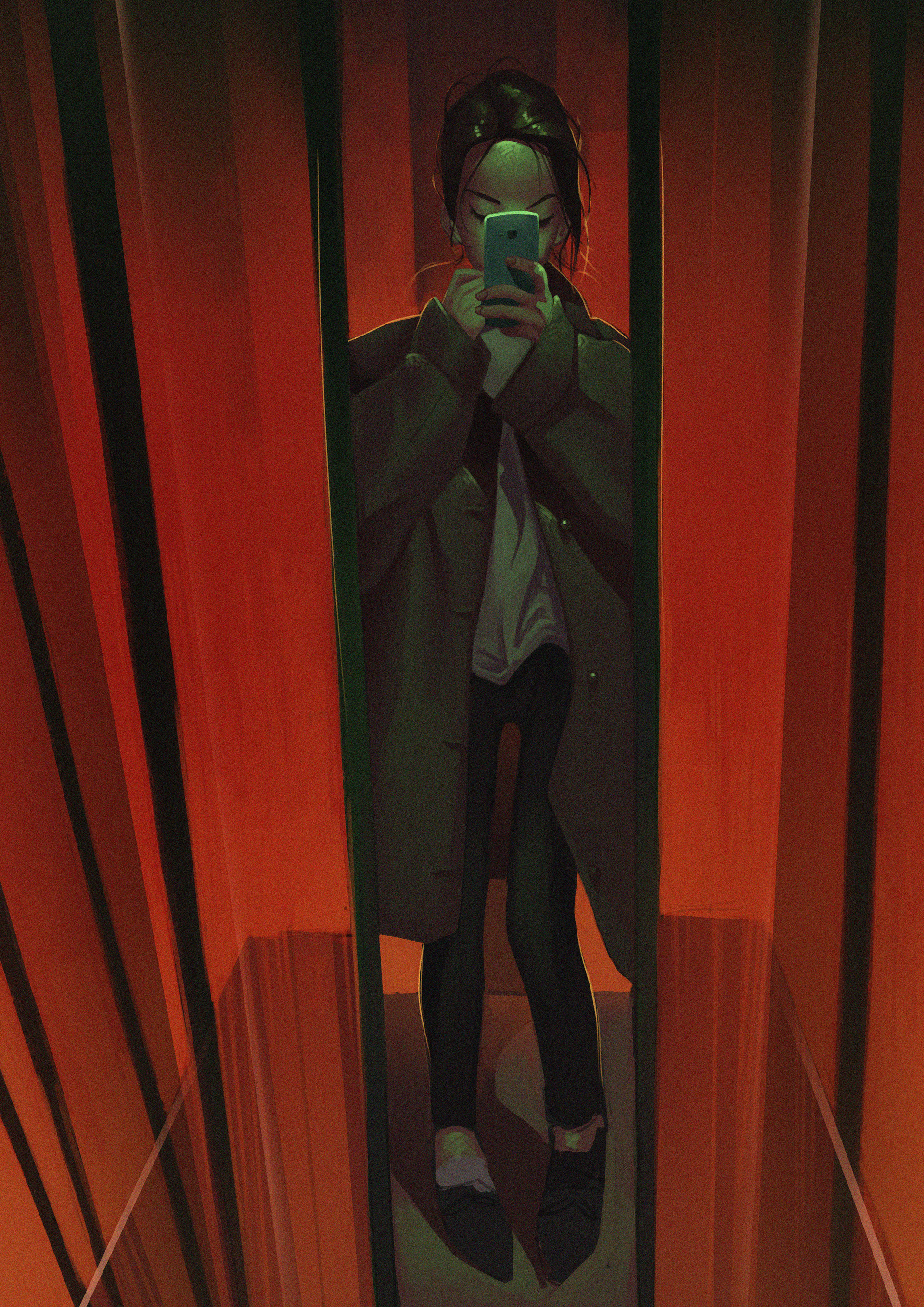 ArtStation - Hell's elevator