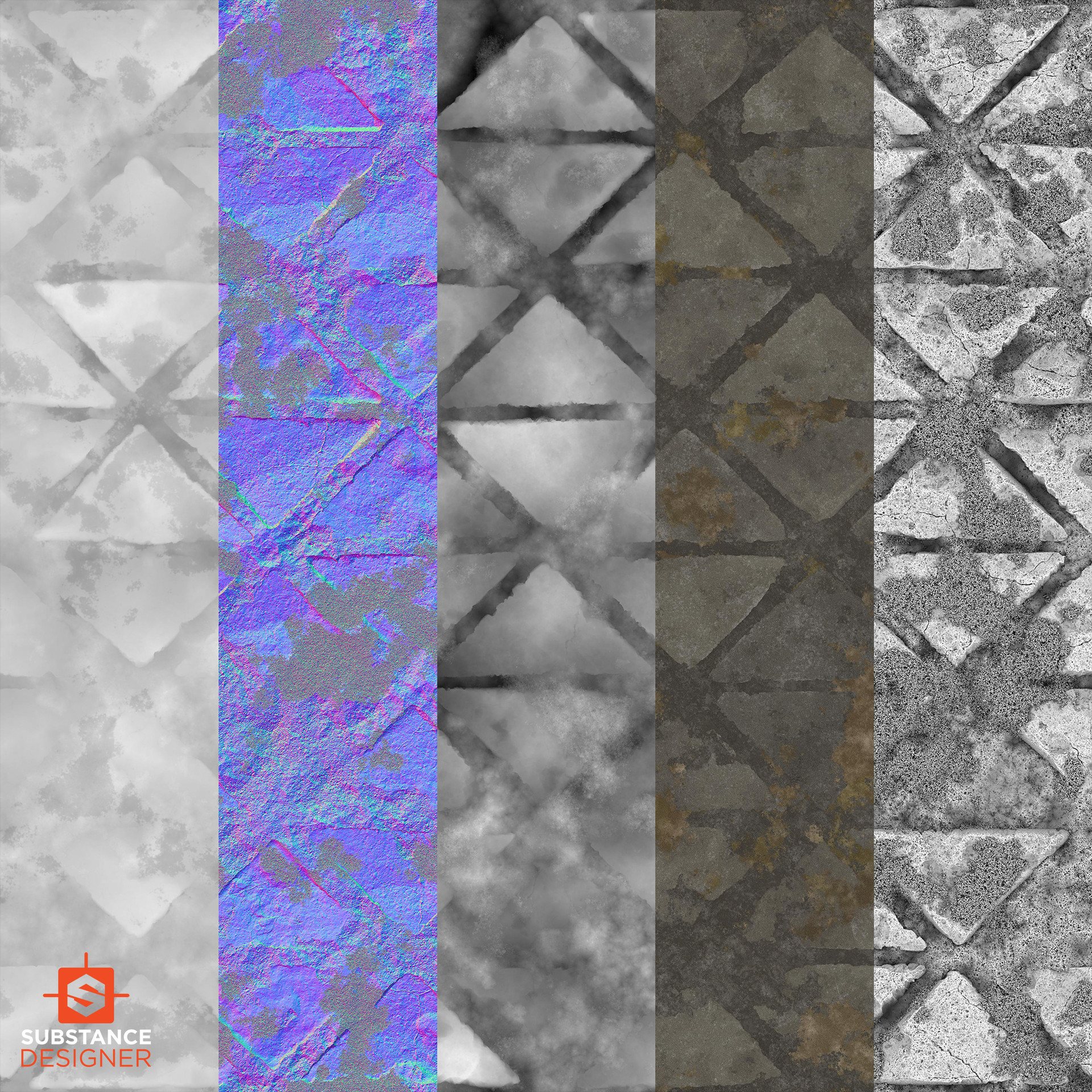 Justin Whitehead's Portfolio - Ancient Triangular Stone Path