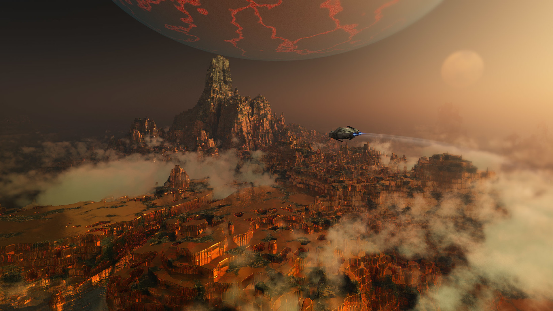 ArtStation - Midas the Golden Planet.