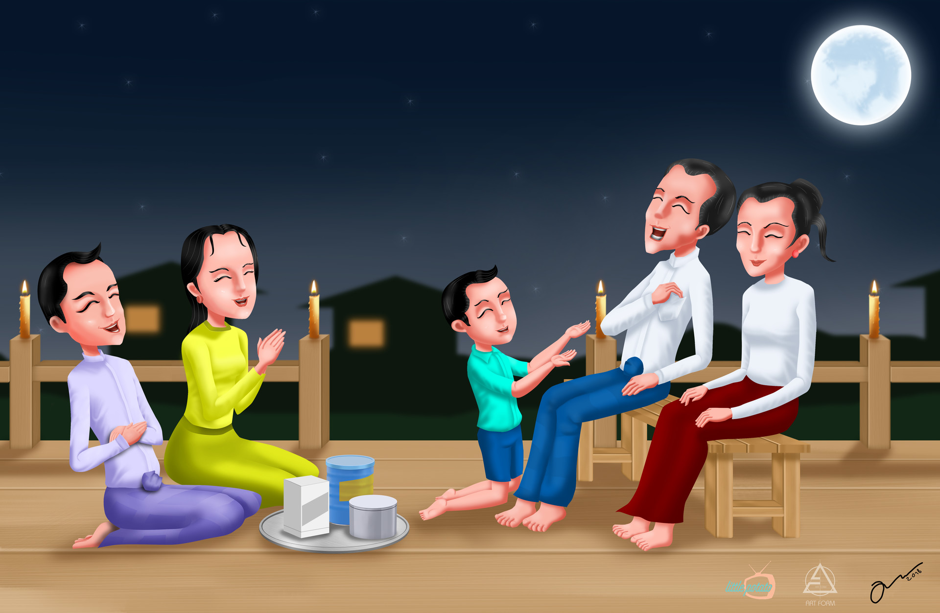 Thura Kyaw Swar - Happy Thadingyut