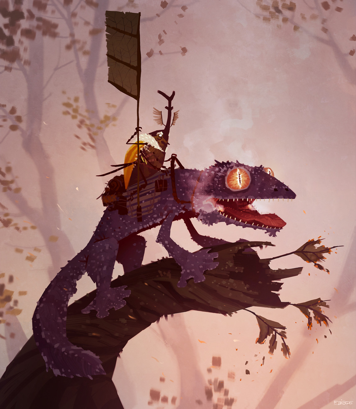 ArtStation - Dragon Rider