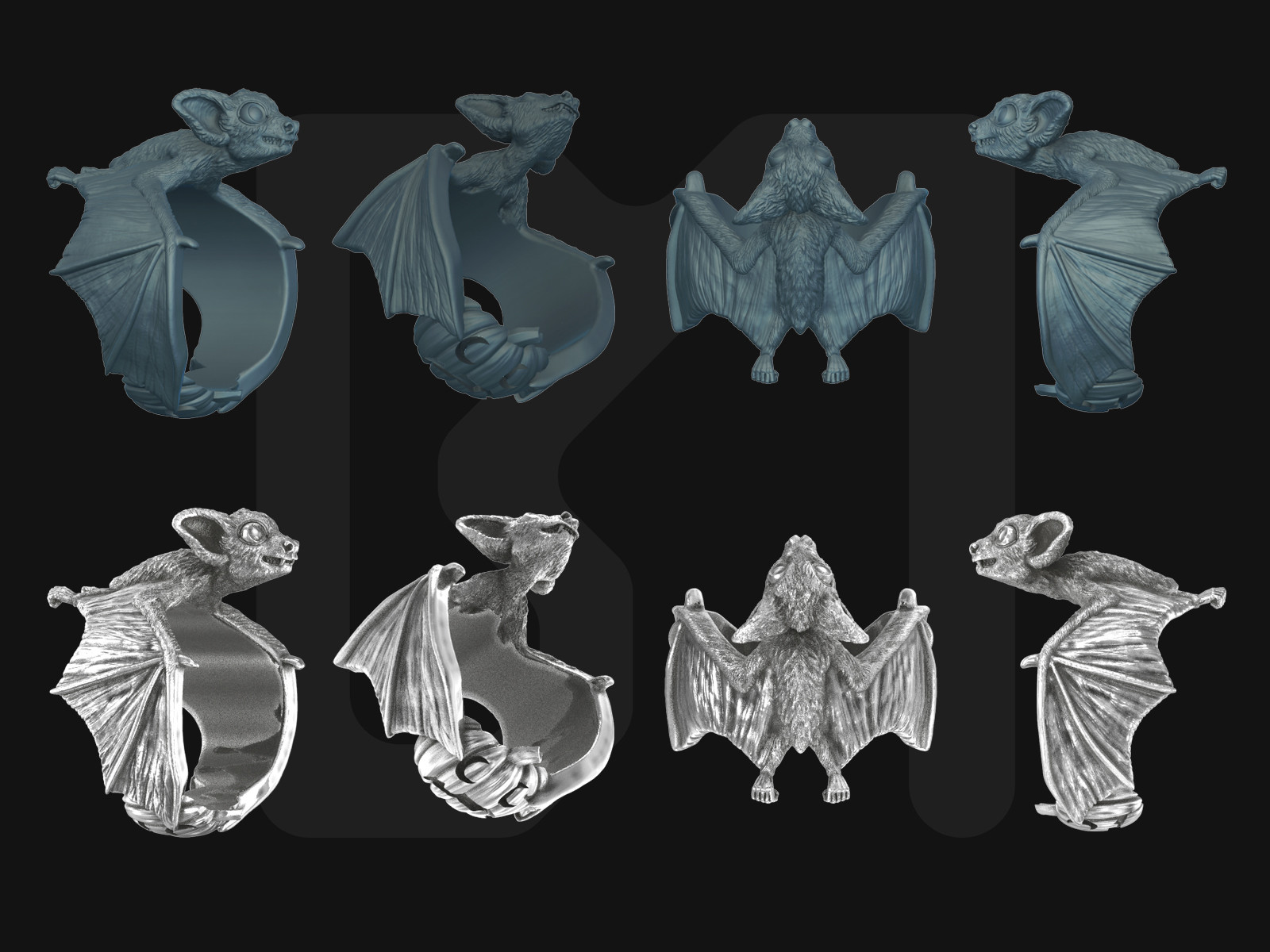 Benjamin Messer - Baby Bat Ring