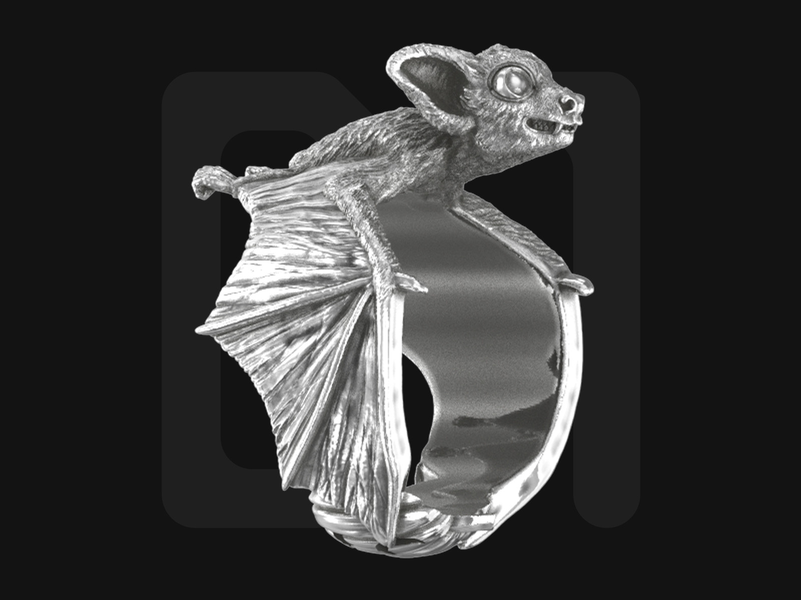 Benjamin Messer - Baby Bat Ring