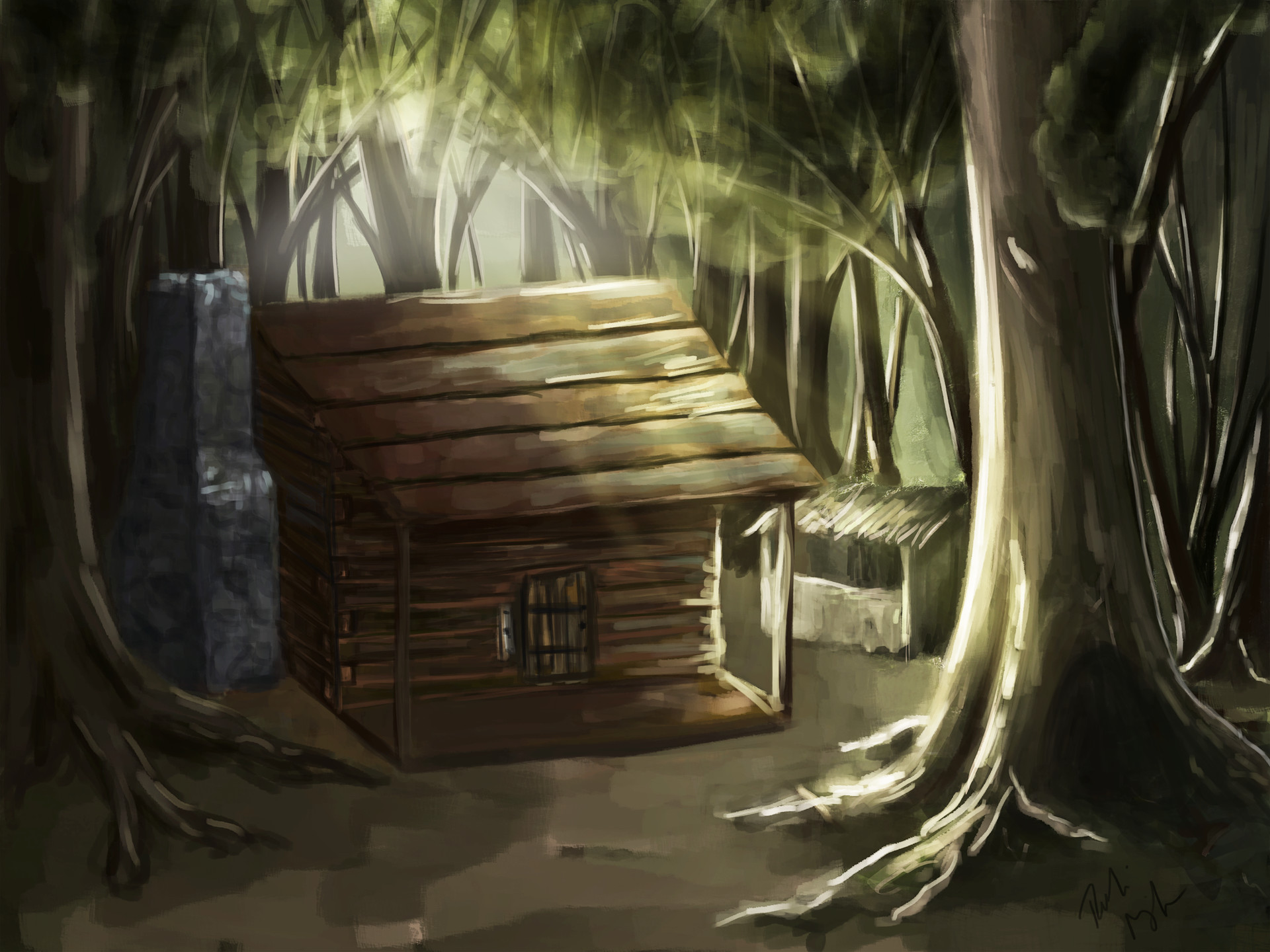 ArtStation - In the Woods