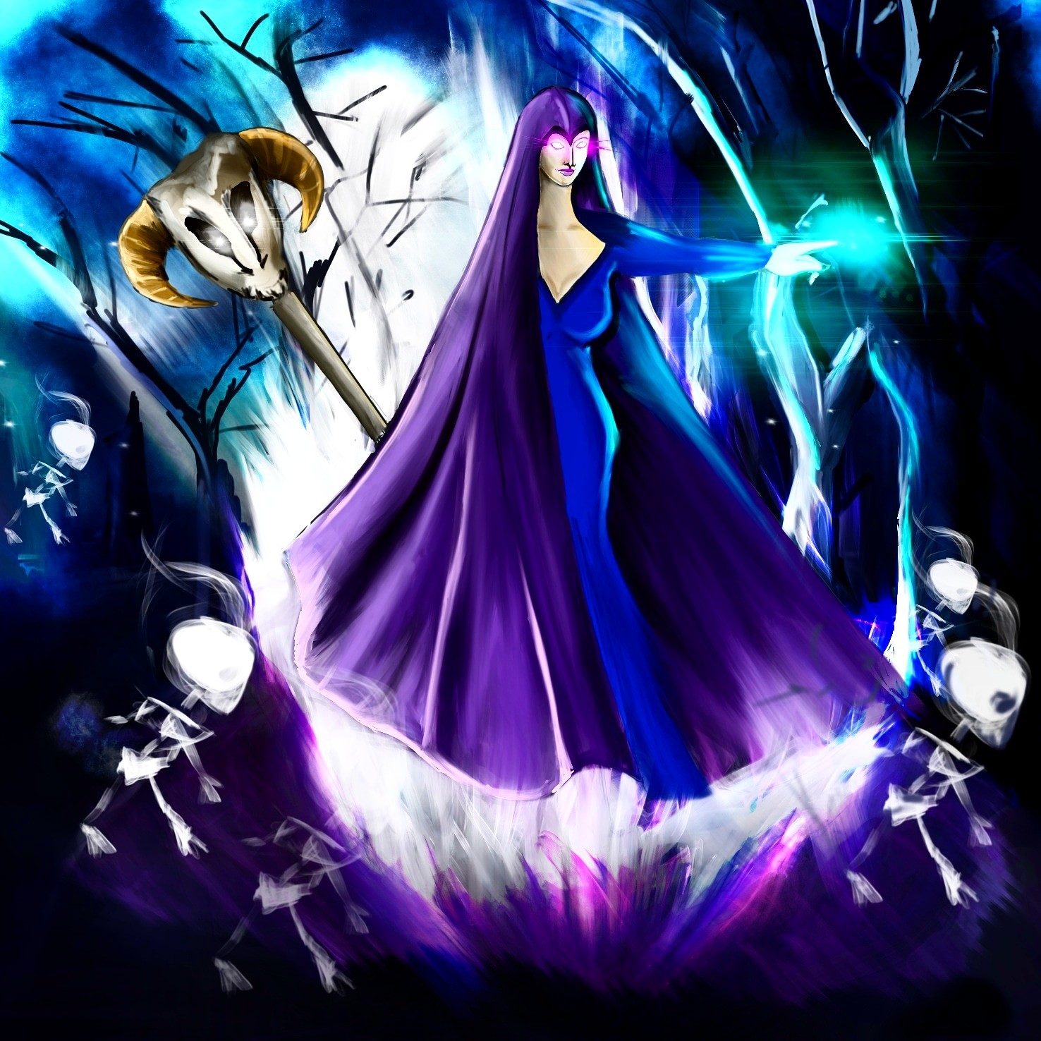 ArtStation - Clash Royale witch